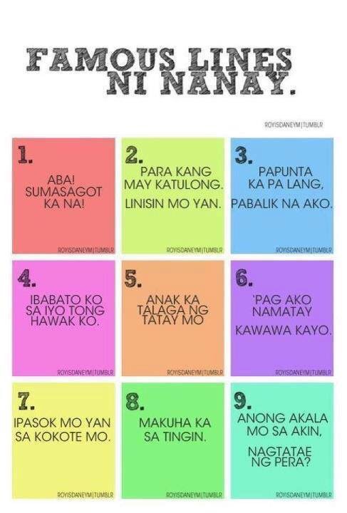 The famous lines of Nanay – Relative Joy
